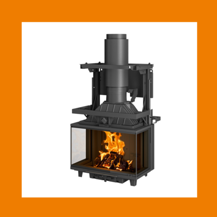 Nouvel insert 3 vitres : à vous le plaisir du feu ! - Godin